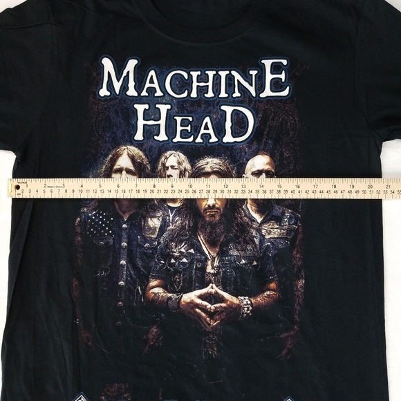 Gildan | Shirts | Machine Head World Tour 25 Concert Band Tshirt | Poshmark